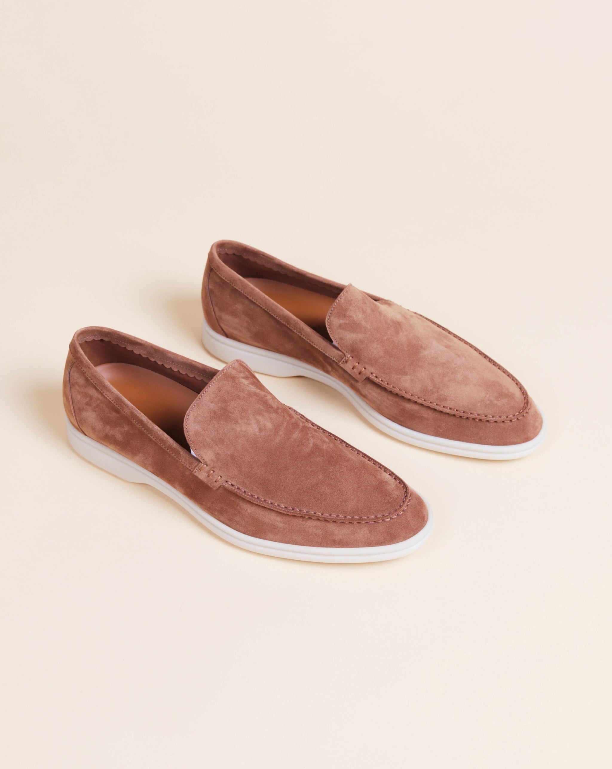PSM092S LOAFER WALK SUEDE BROWN